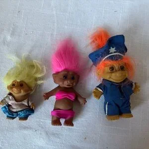 Russ | Toys | Russ Vintage Colorful Troll Dolls Set Of 4 98s Toys Dolls ...